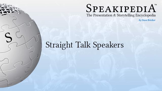 Straight Talk Speakers - Speakipedia